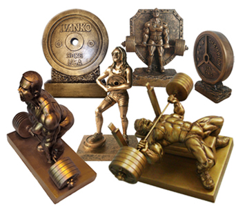 Powerlifting awards,Elite Sculptures trophies